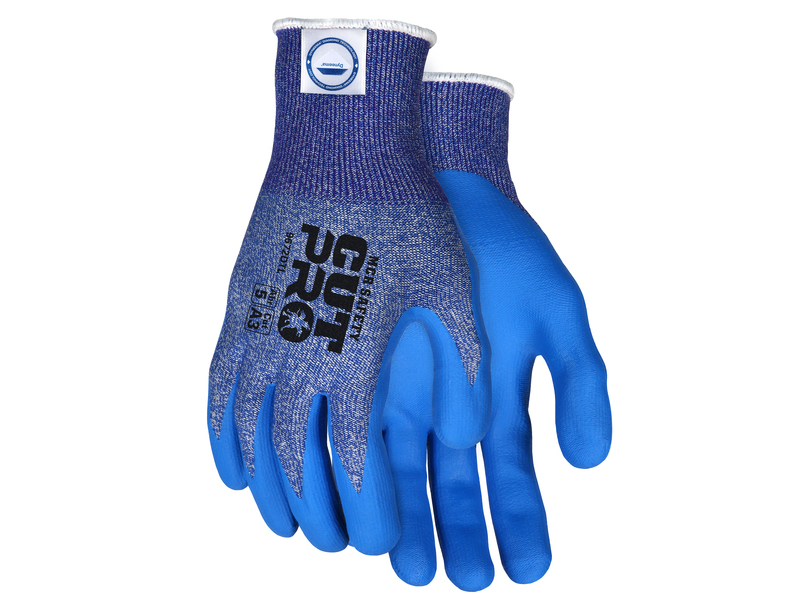 www.hoseshop.com: BLUE BI-POLYMER COATED GLOVES (L)