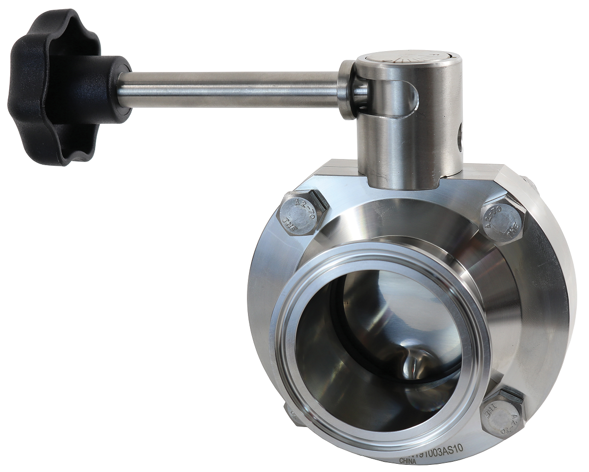 www.hoseshop.com: B5107 Butterfly Valve Clamp End w/ Infinity Handle ...