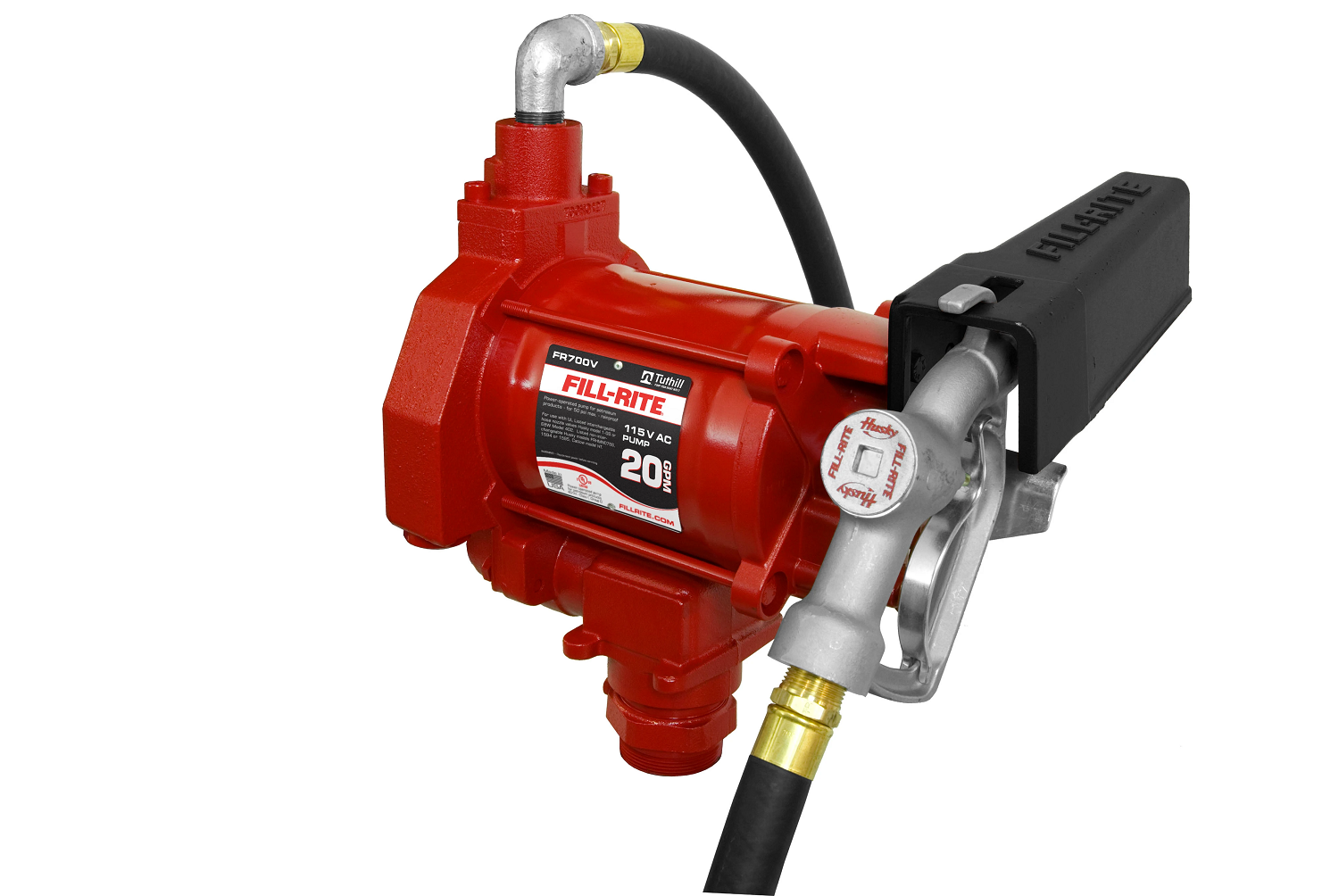 www.hoseshop.com: FR700V - 115V Heavy Duty AC Pump Kit 20 GPM