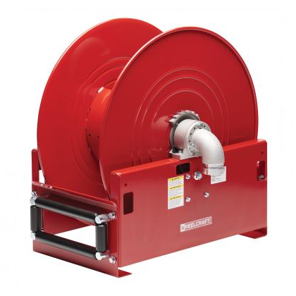 www.hoseshop.com: G9600 OLPBW - 1-1/2" X 50' Air/Water Spring Reel-No Hose