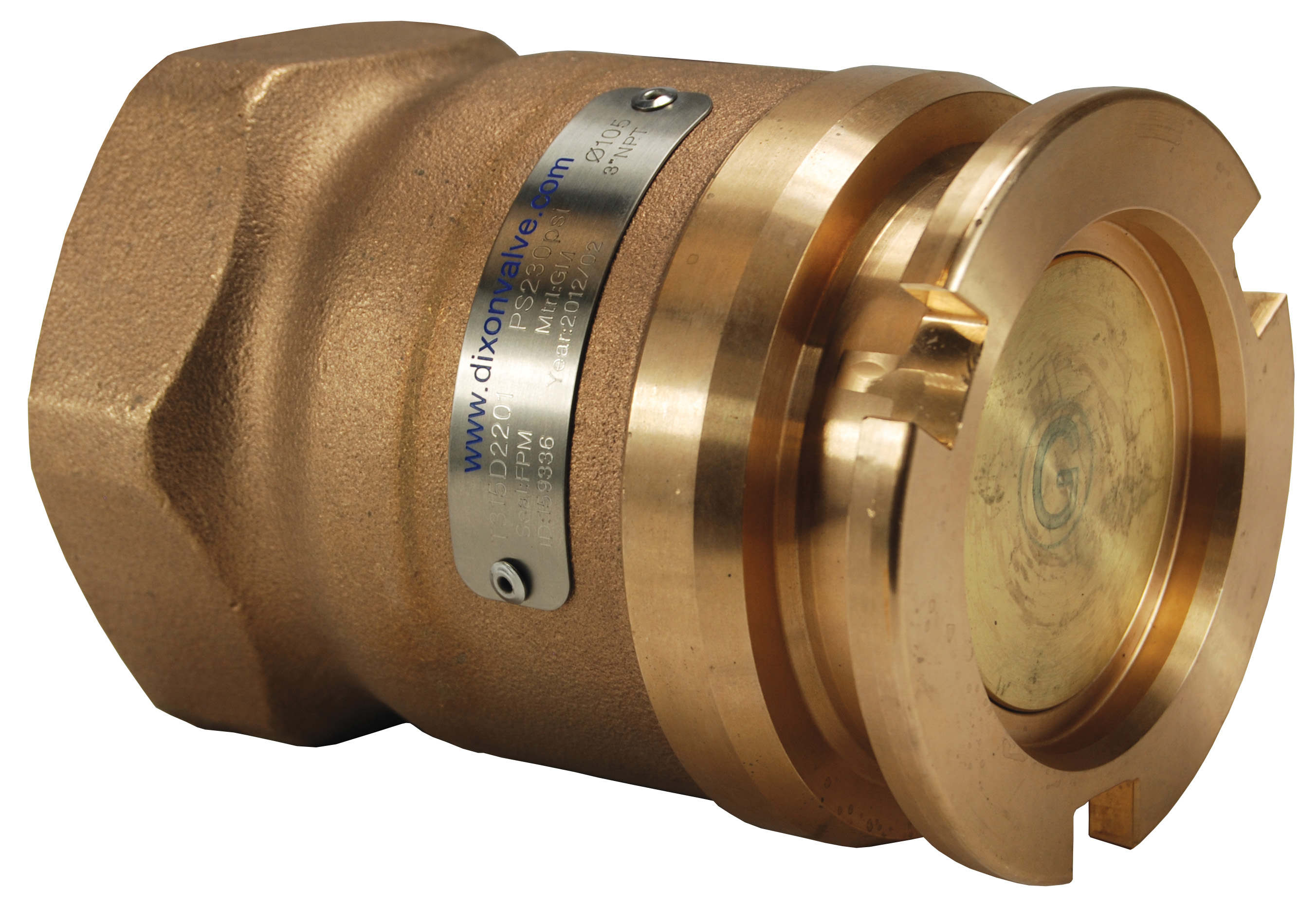 www.hoseshop.com: Adapter x Female NPT - Brass/Gunmetal